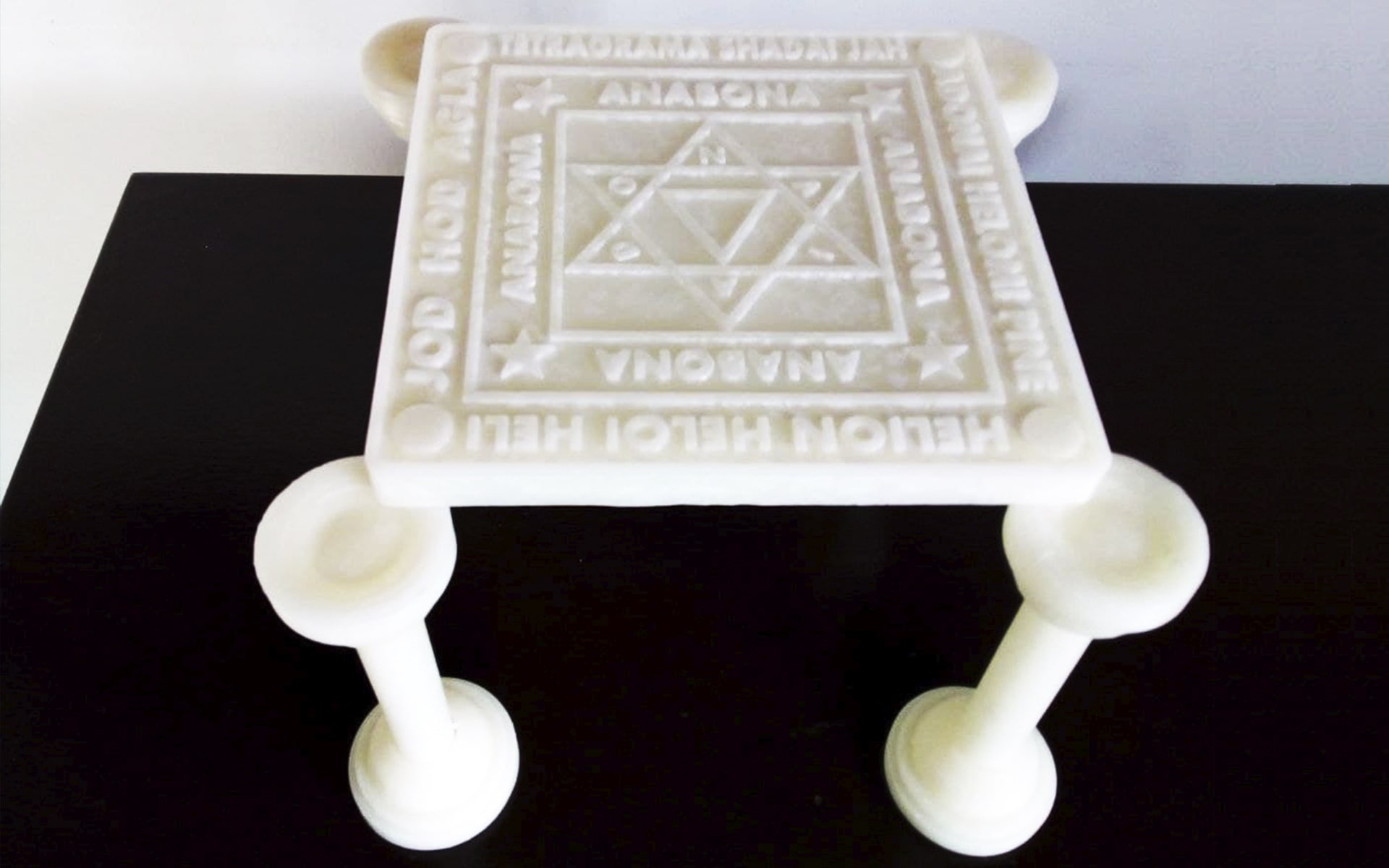 Almadel para invocação de Anjos, feito nos dias e horas indicados pelo ...